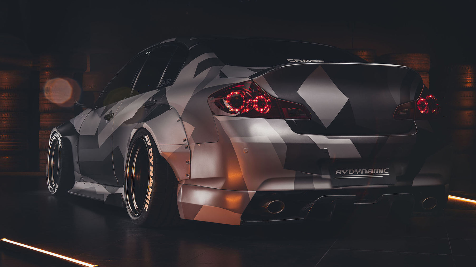 AY Dynamic | Infiniti G37 G35 sedan Widebody Kit